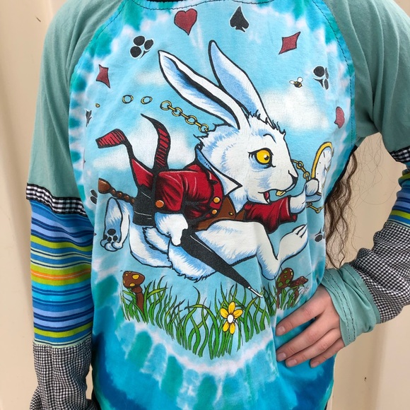 American Vintage | Sweaters | Handmade Alice In Wonderland White Rabbit ...